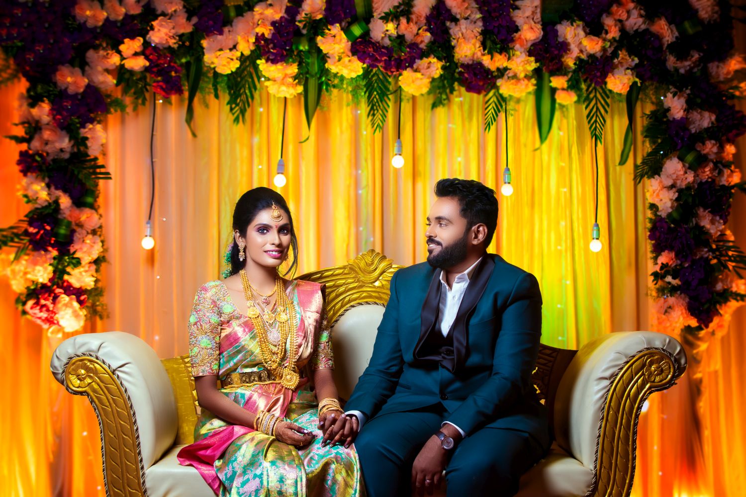 Wedding Reception Couple Portraits| Chennai Wedding Photography