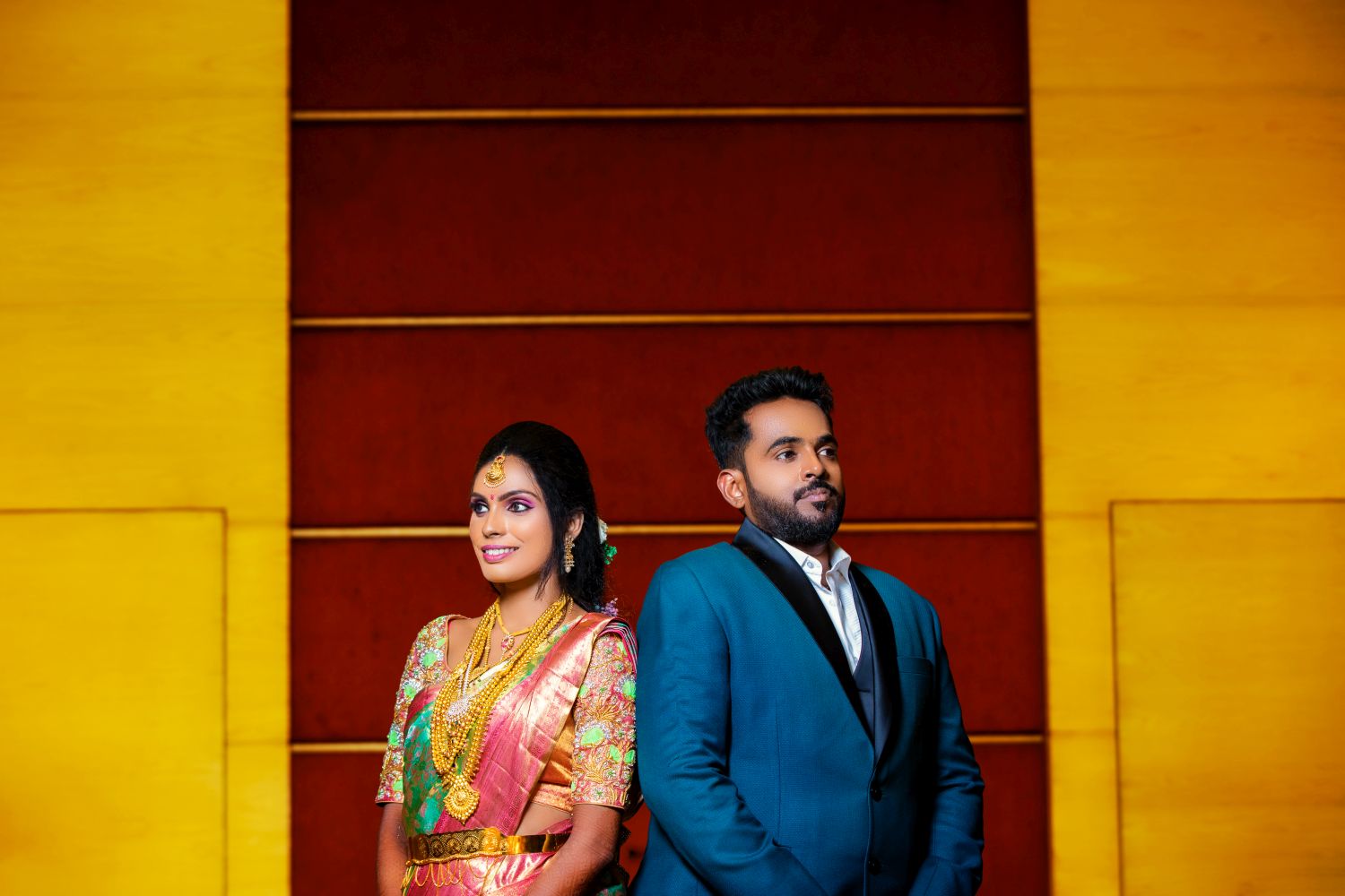Wedding Reception Couple Portraits| Chennai Wedding Photography