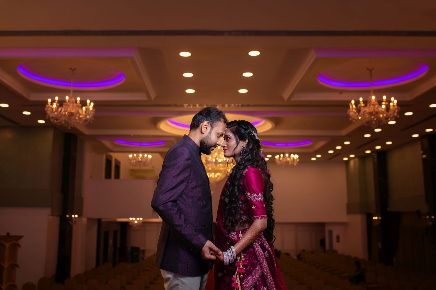 Wedding Reception Couple Portraits| Chennai Wedding Photography