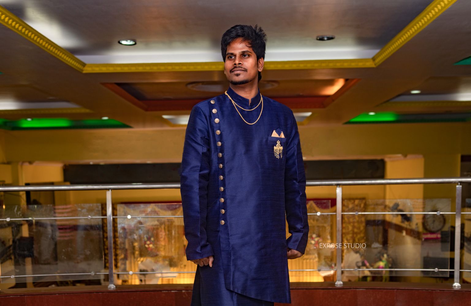 South Indian Groom Portraits | Indian Groom Portraits - WedDream Studios
