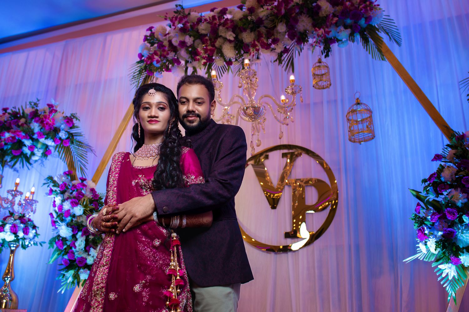 Wedding Reception Couple Portraits| Chennai Wedding Photography