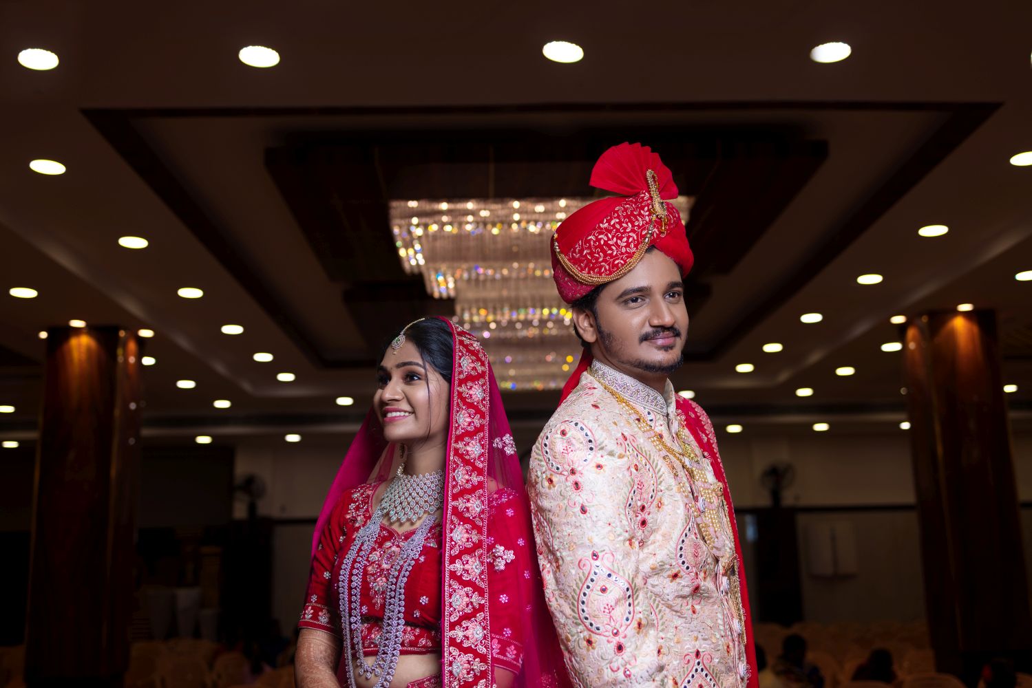 Wedding Reception Couple Portraits| Chennai Wedding Photography